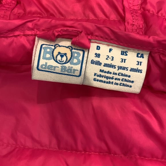 Bob Der Bär | Jackets & Coats | Bob Der Br Little Girls Packable Puff ...